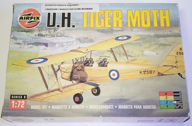 AIRFIX 1/72 DE Havilland DH 82A Tiger Moth Model Kit £16.73 - PicClick UK