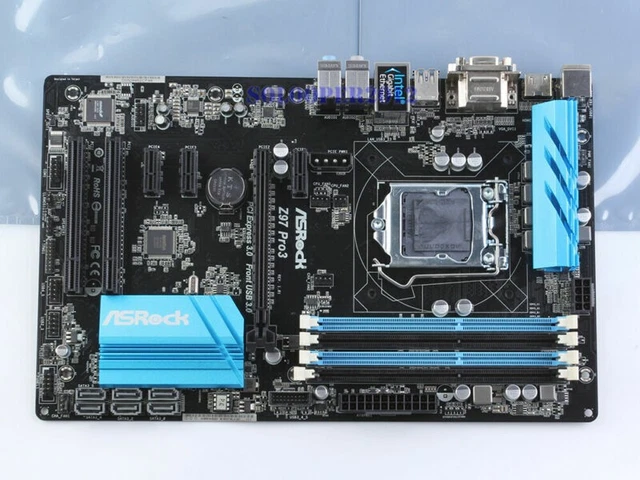 ASROCK Z97 PRO3 Socket 1150 Motherboard Intel Z97 DDR3 ATX USB3.1 HDMI ...