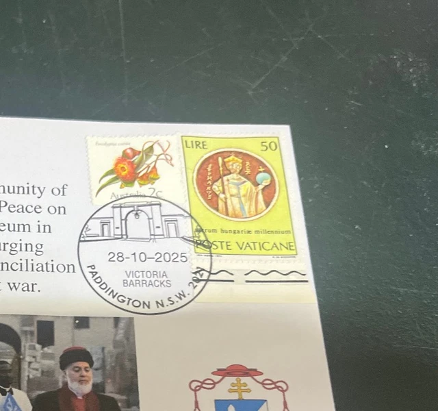 (17248) 7-11-2025 - Pope Leo XIV at Roma Colosseum for meeting (A) $9. ...