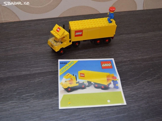 LEGO 6692 CAMION per Trasporto Merci - Tractor Trailer Legoland Città ...