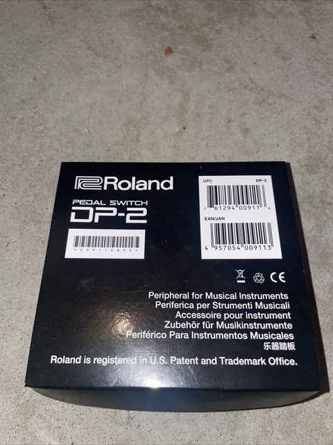 ROLAND DP-2 MOMENTARY Footswitch & Keyboard Damper Pedal $24.49 - PicClick
