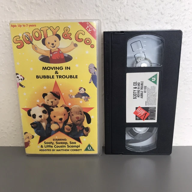 SOOTY & CO - Vhs Video - Moving In & Bubble Trouble - Rare / Childrens ...