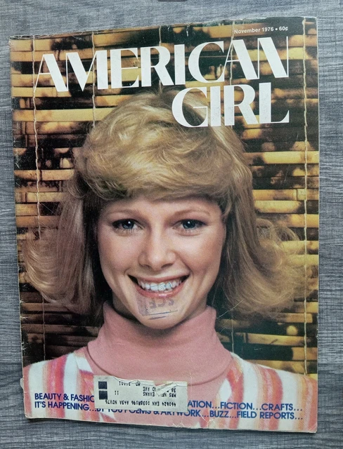 AMERICAN GIRL MAGAZINE November 1976 Retro Fashion Mod Great Articles £ ...