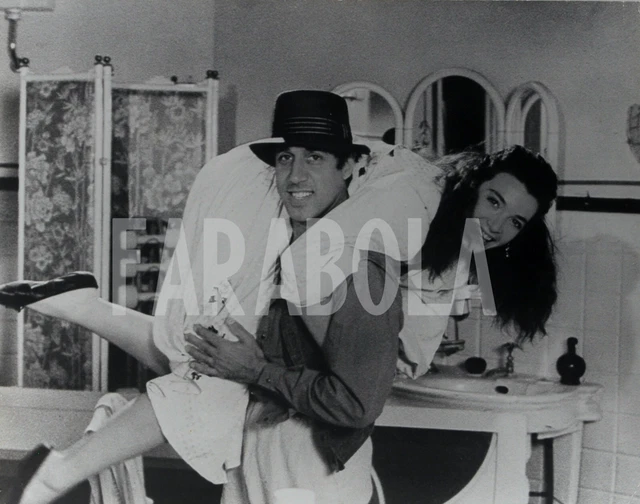 FOTO VINTAGE CINEMA Adriano Celentano e Marina Suma, film Sing Sing ...