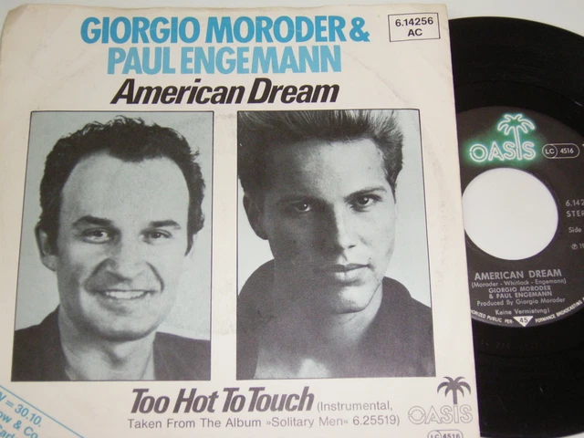 7& - GIORGIO Moroder & Paul Engemann American Dream & Too hot - 1984 ...