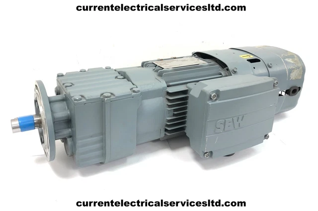 SEW 0.55KW 3-PHASE Electric Motor Gearbox Brake 355RPM Gear Motor ...