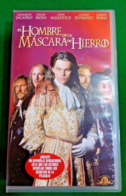 THE MAN IN The Iron Mask--Vhs---In Spanish £8.10 - PicClick UK