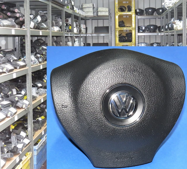 VW PASSAT B7 Drivers Steering Wheel Airbag 3C8880201AA £99.99 - PicClick UK