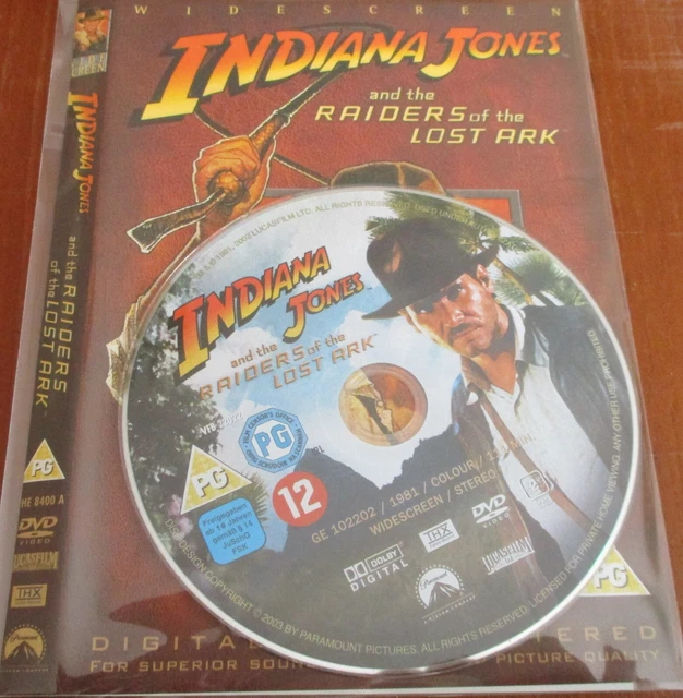 INDIANA JONES AND the Raiders of the Lost Ark DVD (2008) Harrison Ford ...