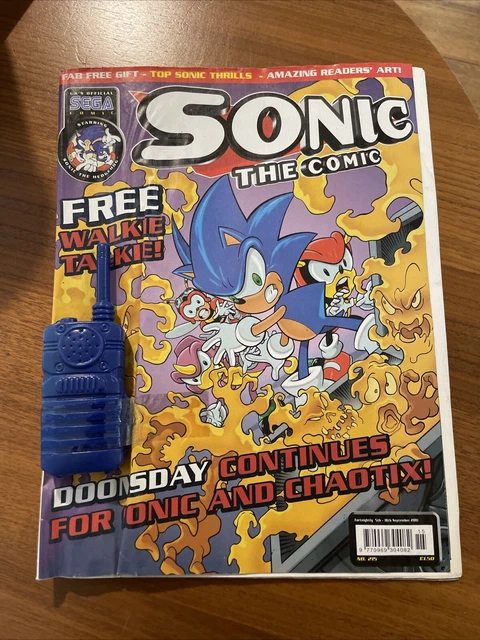 SONIC THE COMIC Fleetway Issue 215 Rare Free Gift £19.95 - PicClick UK
