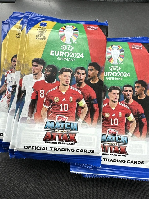 TOPPS UEFA EURO 2024 Germany Match Attax CARDS - EQV Full Box Of 36 ...