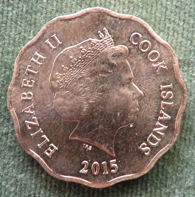 COOK ISLANDS 2015 1 Dollar QEII Coin - Grades as Extremely Fine $18.00 ...