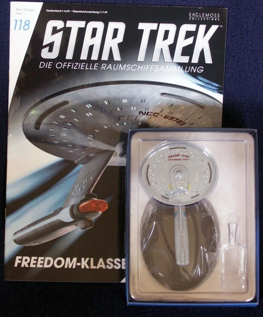 STAR TREK U.S.S Firebrand (Freedom-Class) Eaglemoss Starship Collection ...