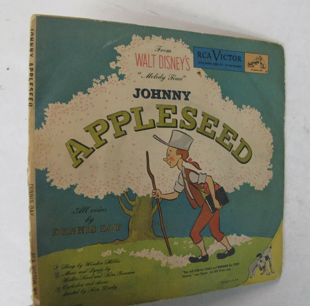 CHILDREN'S JUVENILE LEGEND Folklore Walt Disney Johnny Appleseed RCA ...