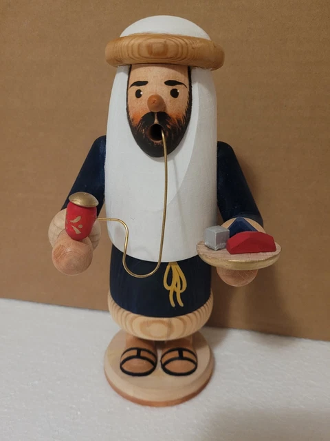 ALTER RÄUCHERMANN ERZGEBIRGE, von Karl Max Dittmann, die heiligen drei ...