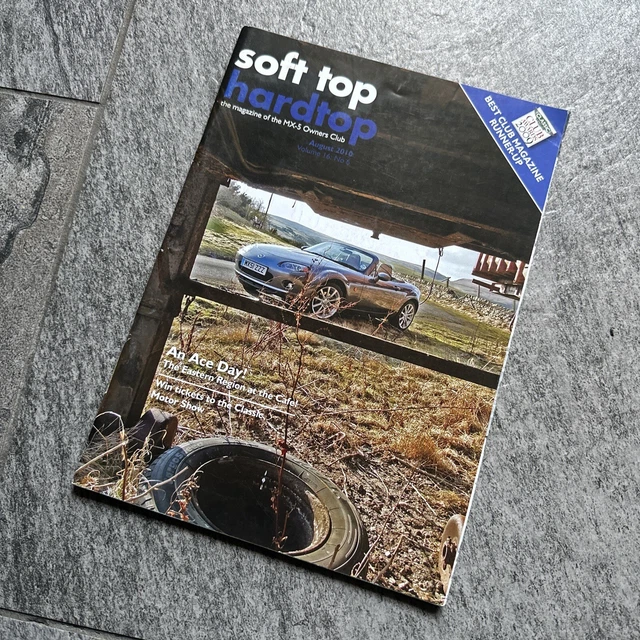 SOFT TOP HARDTOP Magazine - Mazda MX5 Owners Club - August 2010 £2.50 ...