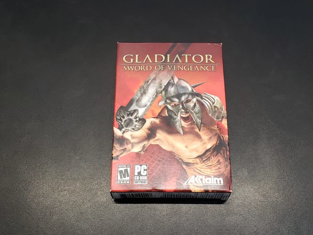 GLADIATOR SWORD OF Vengeance PC CD-ROM Video Game 2003 Original Box ...