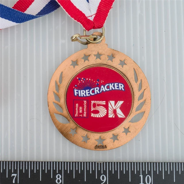 PITTSBURGH THOMAS J. Witt Firecracker Marathon Finisher Medaglia (g10 ...