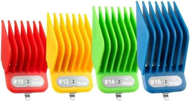 EXTRA LONG CLIPPER Guards Set Compatible with Andis Master, Oster Fast ...