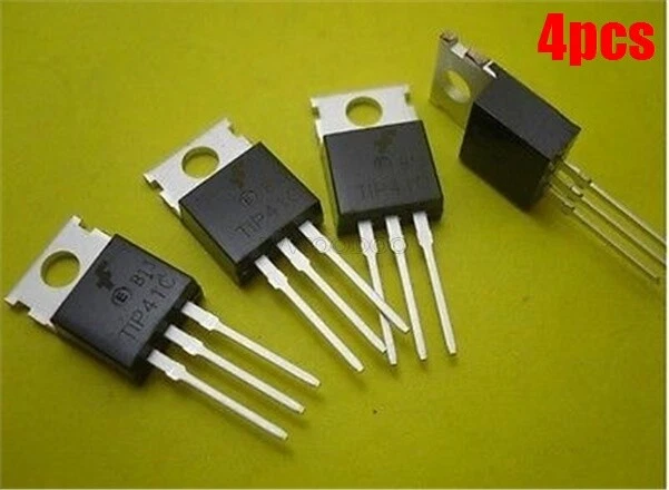 4 X TIP41C TIP41 Power Transistor 6A 100V Npn qp £1.43 - PicClick UK