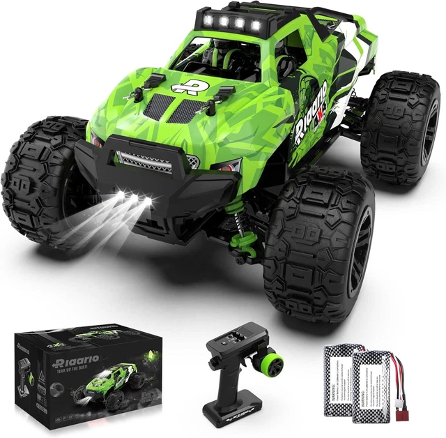 RIAARIO 1:18 ALL Terrain RC Car, 36 KPH High Speed Remote Control Car ...
