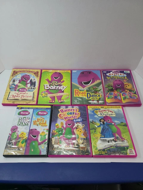 BARNEY DVD LOT Ready Set Play!/Barney Songs) (2 DVDs) , 60% OFF