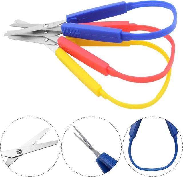LOOP SCISSORS AND Preschool Training Scissors, Craft Scissors Set-SetÂ ...