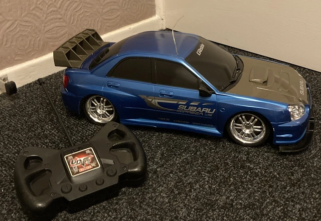 RARE VINTAGE: EZTEC Subaru Impreza WRX Remote Control Car Scale 1:10 £ ...