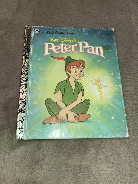 A LITTLE GOLDEN Book: "Walt Disney's Peter Pan" (1989) by Eugene ...