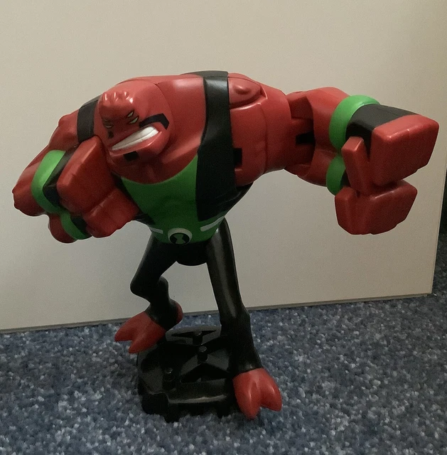 LARGE BEN 10 Omniverse Four Arms Action Figure With Stand - Moving Arm ...