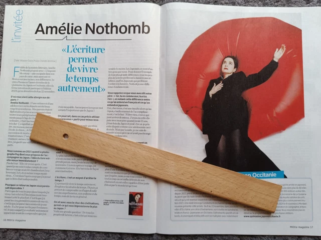 AMÉLIE NOTHOMB - Magazine Midi Septembre 2024 EUR 5,00 - PicClick FR
