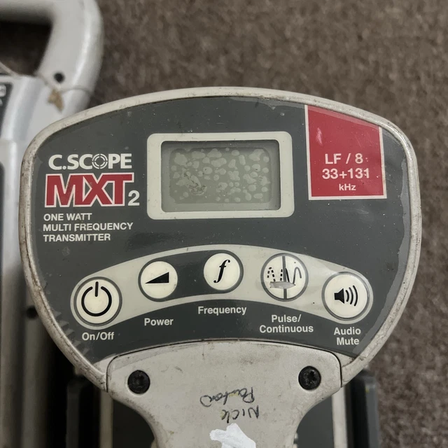 C. SCOPE MXL2 MXT2 Genny Multi Frequency Locator - Cable Avoidance £260 ...