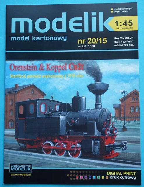 MODELIK 20/2015 - Deutsche Dampflok Orenstein & Koppel Cn2t EUR 12,00 ...
