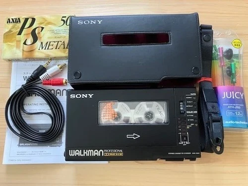 SONY WM-D6C WALKMAN Professional Cassette Player Overhauled + Leather ...