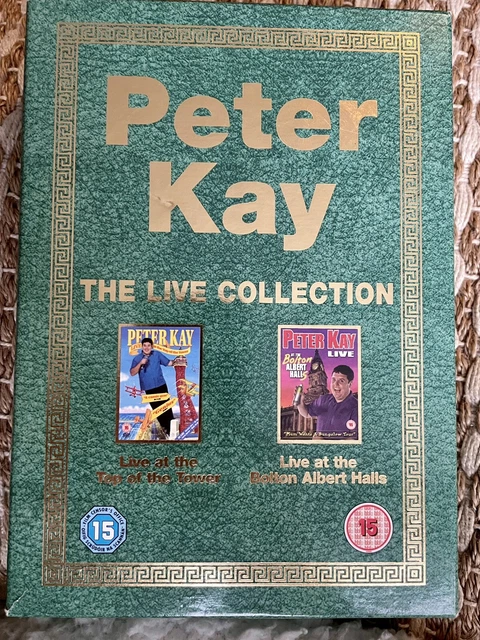 PETER KAY DVD Live At The Top Of The Tower Live At The Bolton Albert ...