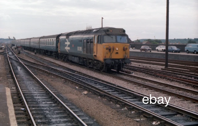 2 ORIGINAL 35MM negatives of class 50s at Reading 50016 50008 £1.50 ...