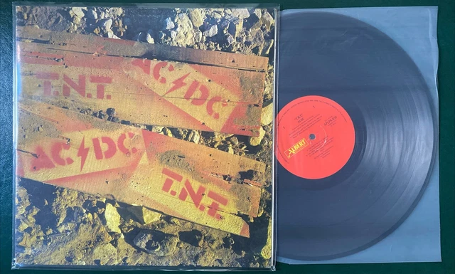 AC/DC T.N.T. TNT Vinyl LP Record Alberts Aussie 1987 OZ Red Label Press ...