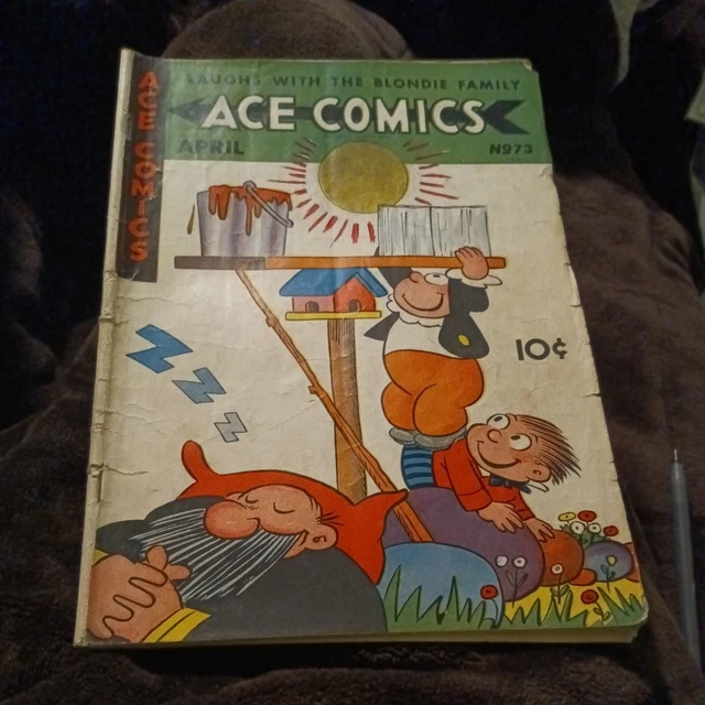 ACE #73 1943-DAVID McKay-Prince Valiant-Hal Foster-Phantom-Blondie ...
