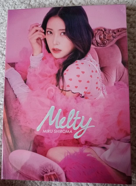 NEW SHIROMA MIRU MELTY Limited Fanclub Edition CD+DVD+photobook ...