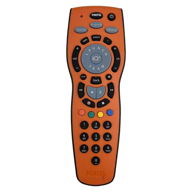 USED GENUINE FOR Foxtel iQ3 Limited Edition Set Top Box TV Remote ...