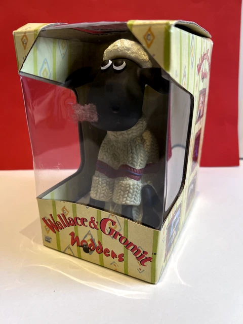 WALLACE AND GROMIT Aardman Vintage Shaun The Sheep Nodding Shaun New ...