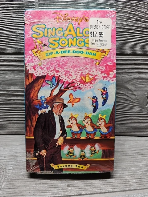 DISNEYS SING ALONG Songs - Song of the South: Zip-A-Dee-Doo-Dah (VHS ...