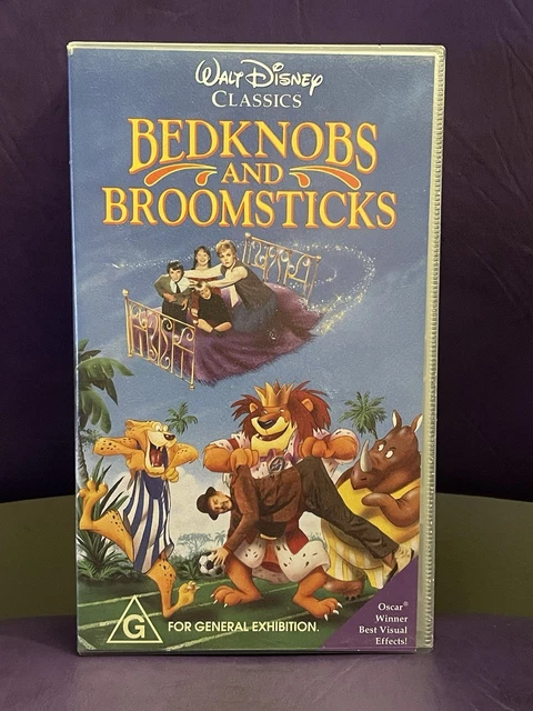 BEDKNOBS AND BROOMSTICKS - Walt Disney - VHS $8.00 - PicClick AU