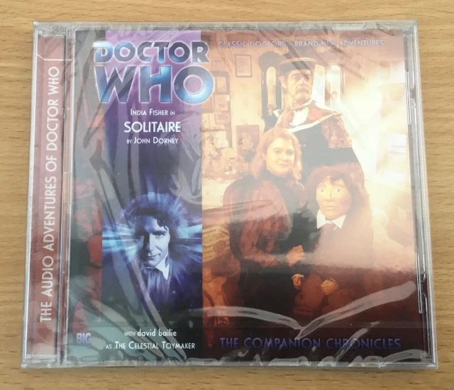 🌟SOLITAIRE🌟COMPANION CHRONICLES🌟DOCTOR WHO🌟AUDIO Book🌟Dr Dw🌟Bbc🌟Uk ...