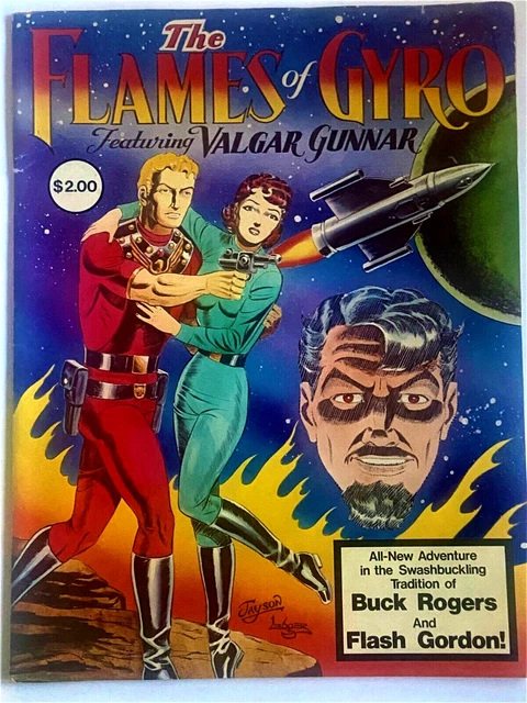 FLASH GORDON & BUCK ROGERS in THEFLAMES OF GYRO 1979 - Nice Copy -JAY ...