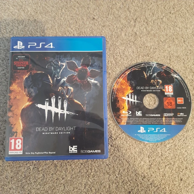 DEAD BY DAYLIGHT Nightmare Edition PS4 GAME STRANGER THINGS TESTED ...
