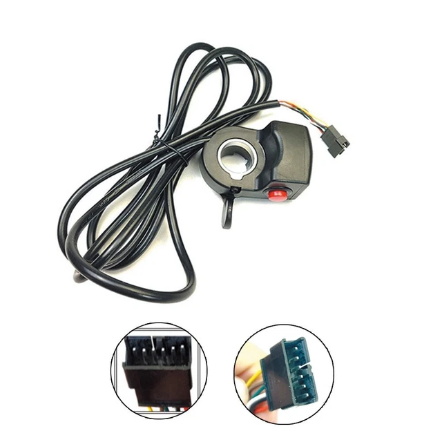 THUMB THROTTLE SM Plug KT Controller E-bike Motor Kit E-bike Scooter ...