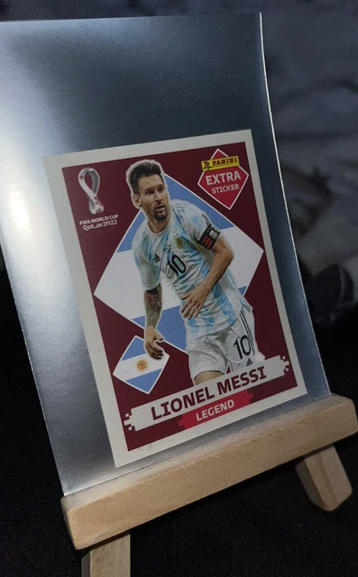 LIONEL MESSI PANINI QATAR 2022 FIFA WORLD CUP STICKER COLLECTION EXTRA £21.90 - PicClick UK