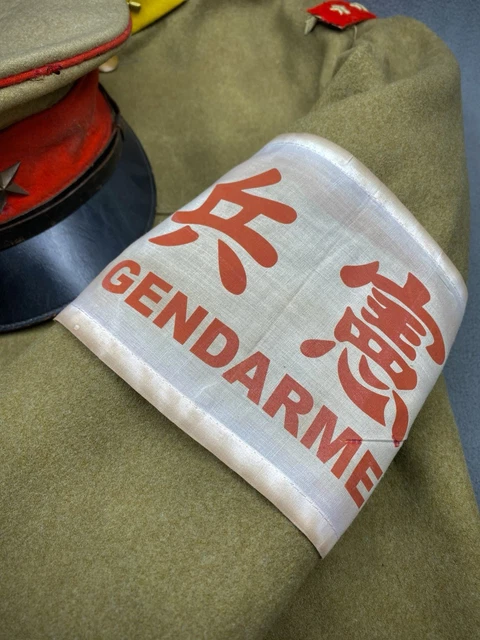 WW2 WWII ORIGINAL Japanese Military Police Armband Gendarme Vietnam ...