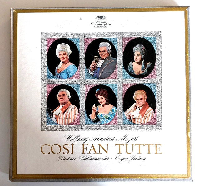 3 LP-BOX SET - W.A. Mozart - COSI FAN TUTTE - Eugen Jochum - 1963 EUR ...